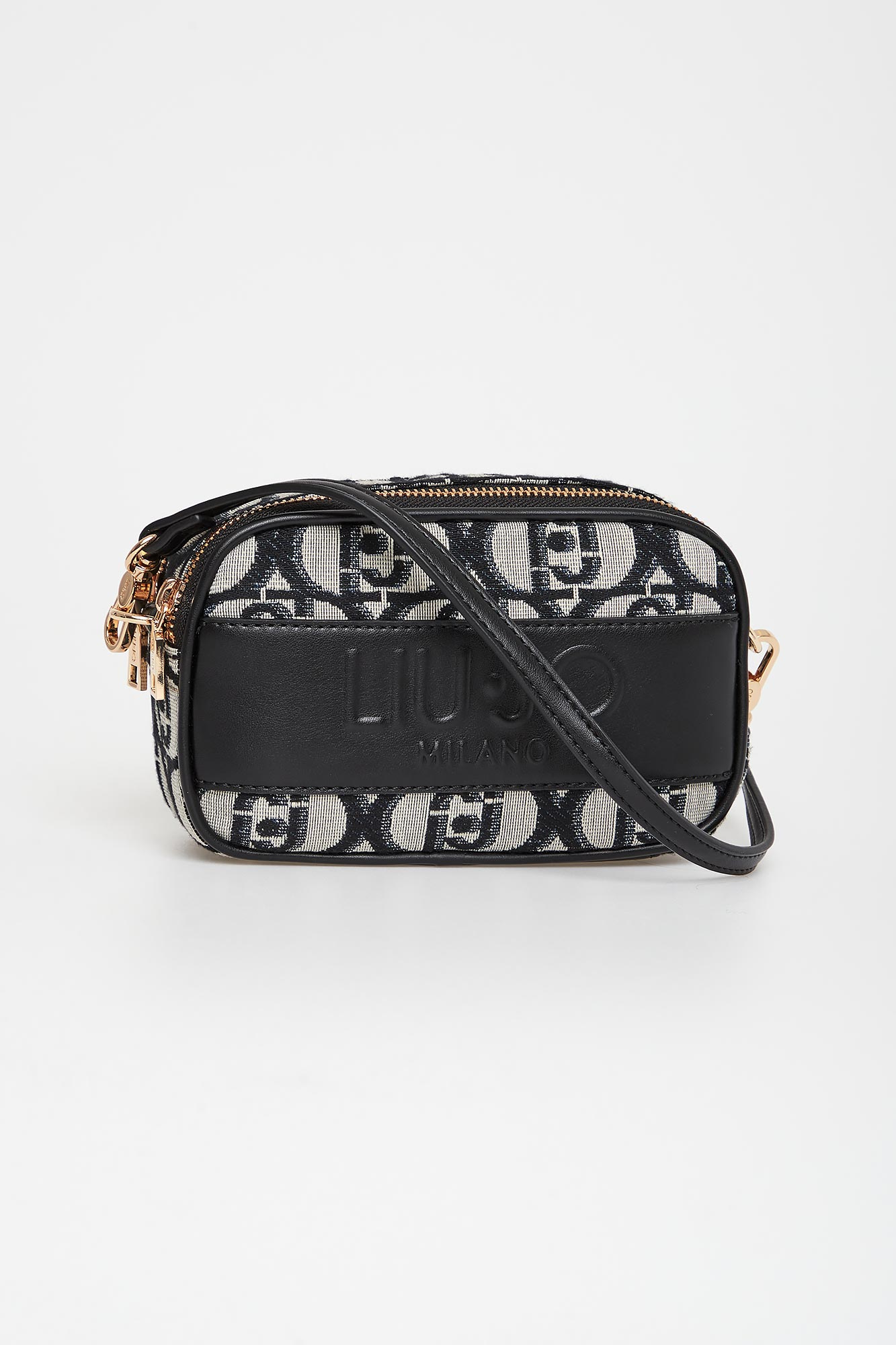 Torebka damska żakardowa LIU JO Czarny AA5100/T3342/22222 | Sklep Velpa.pl