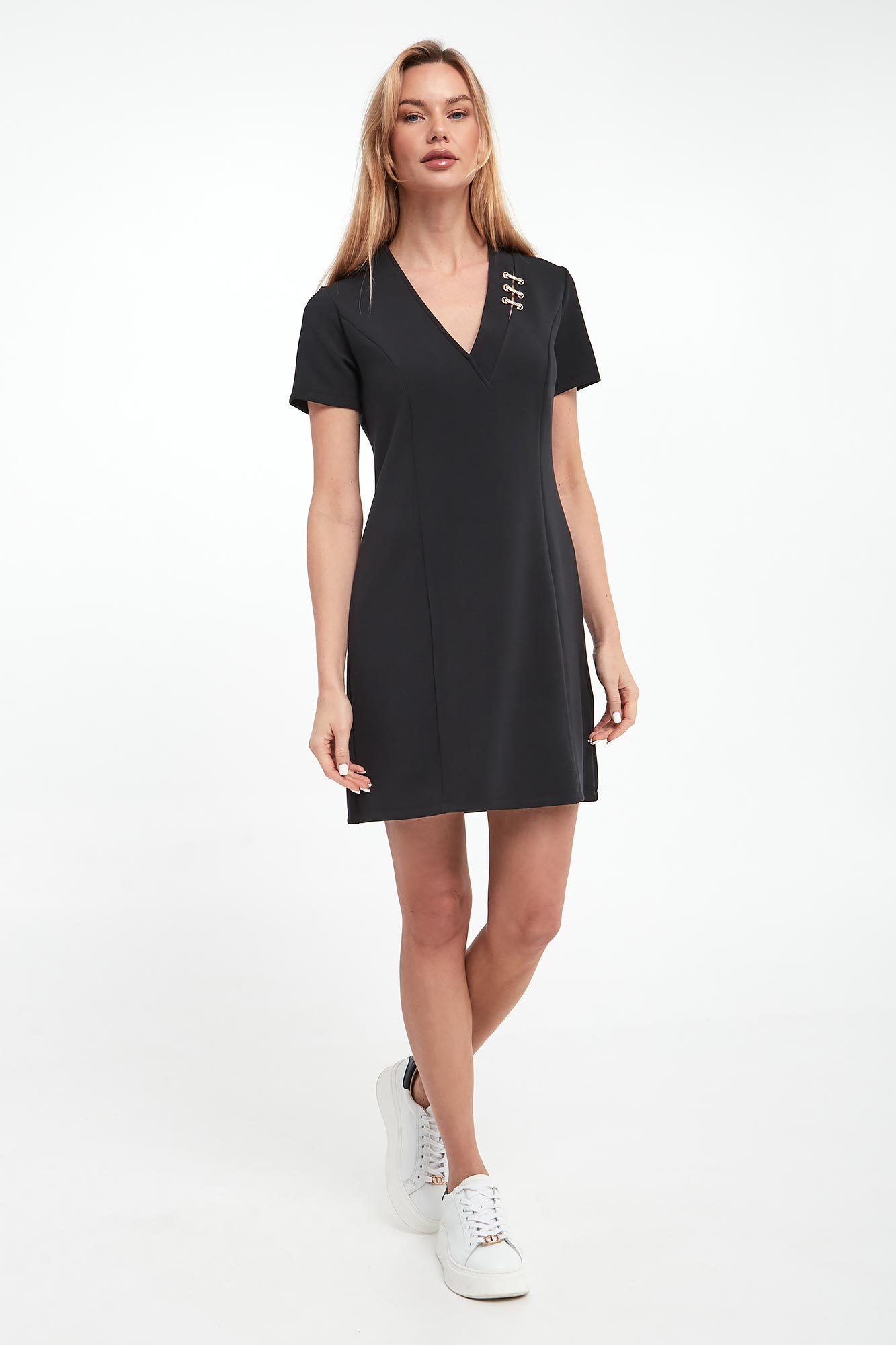 Sukienka mini LIU JO Czarny Regular TA5290/J4869/22222 | Sklep Velpa.pl