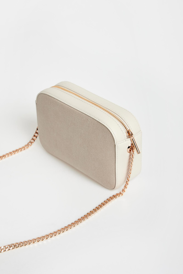 Torebka damska crossbody LIU JO Beżowy AA5001/T6948/X0459 | Sklep Velpa.pl