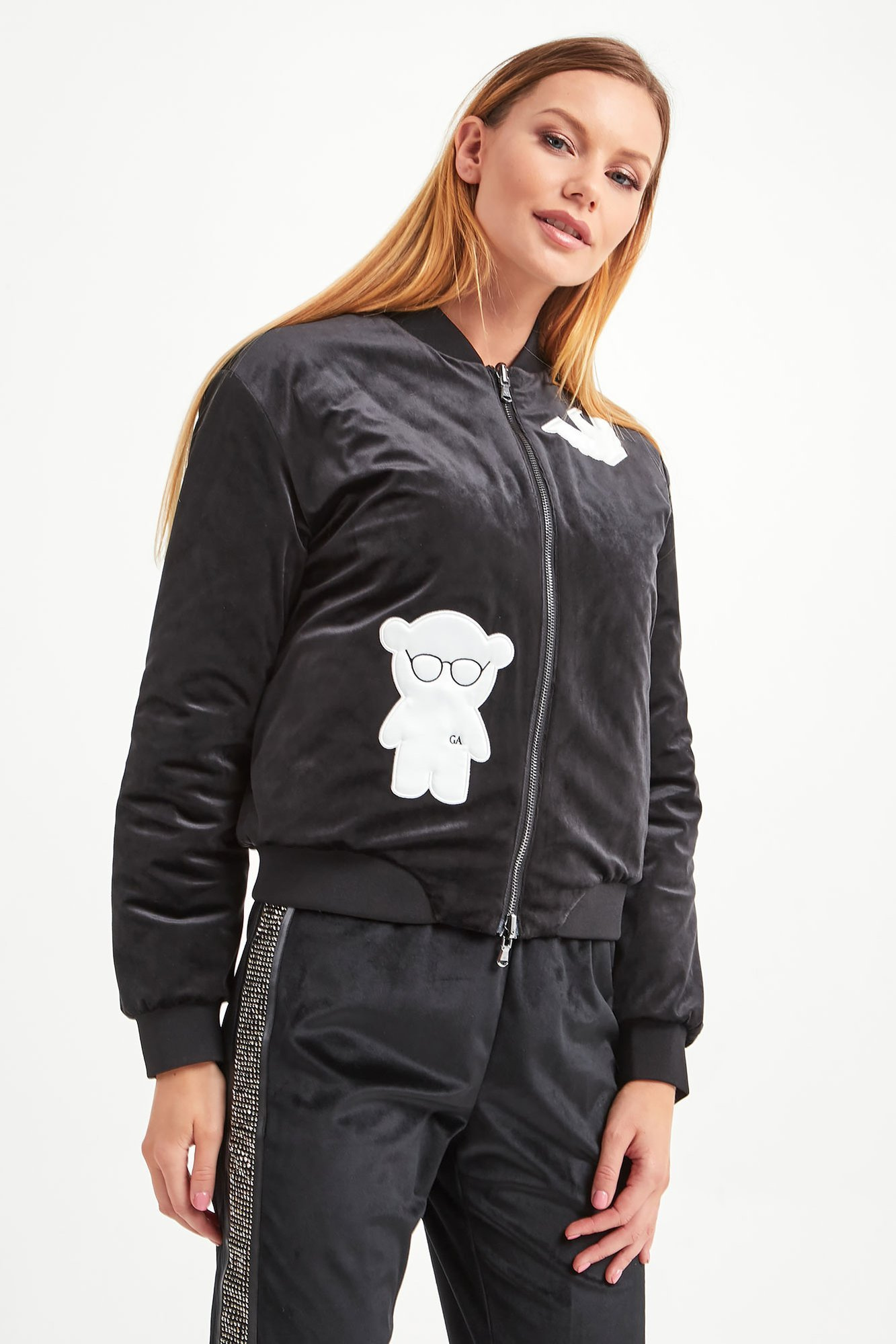 BOMBERKA EMPORIO ARMANI Czarny Regular 6H2BA1/2NMKZ/0999 | Sklep Velpa.pl