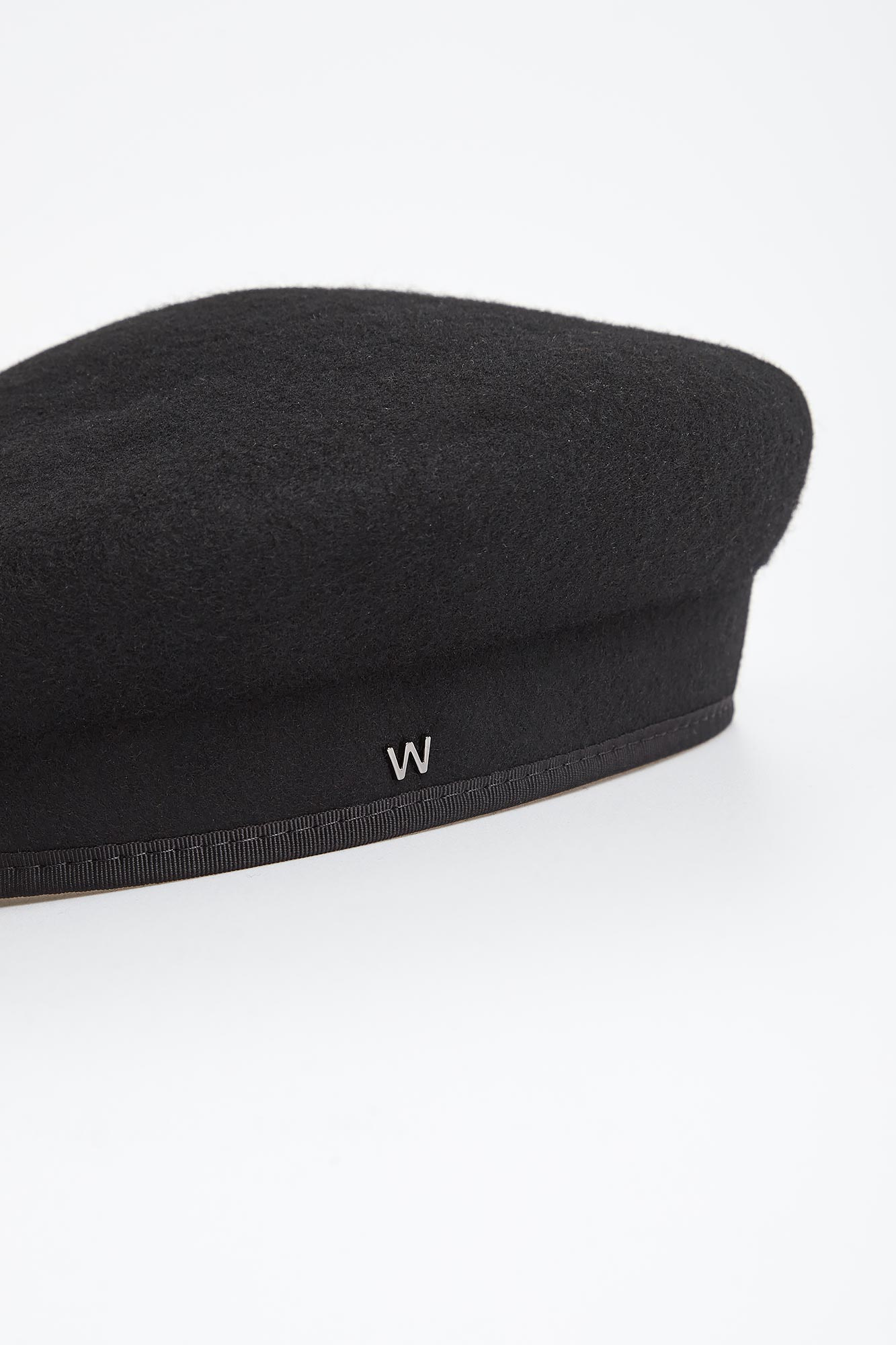 Beret damski Bellico WEEKEND MAX MARA Czarny 2355760234/001 | Sklep ...