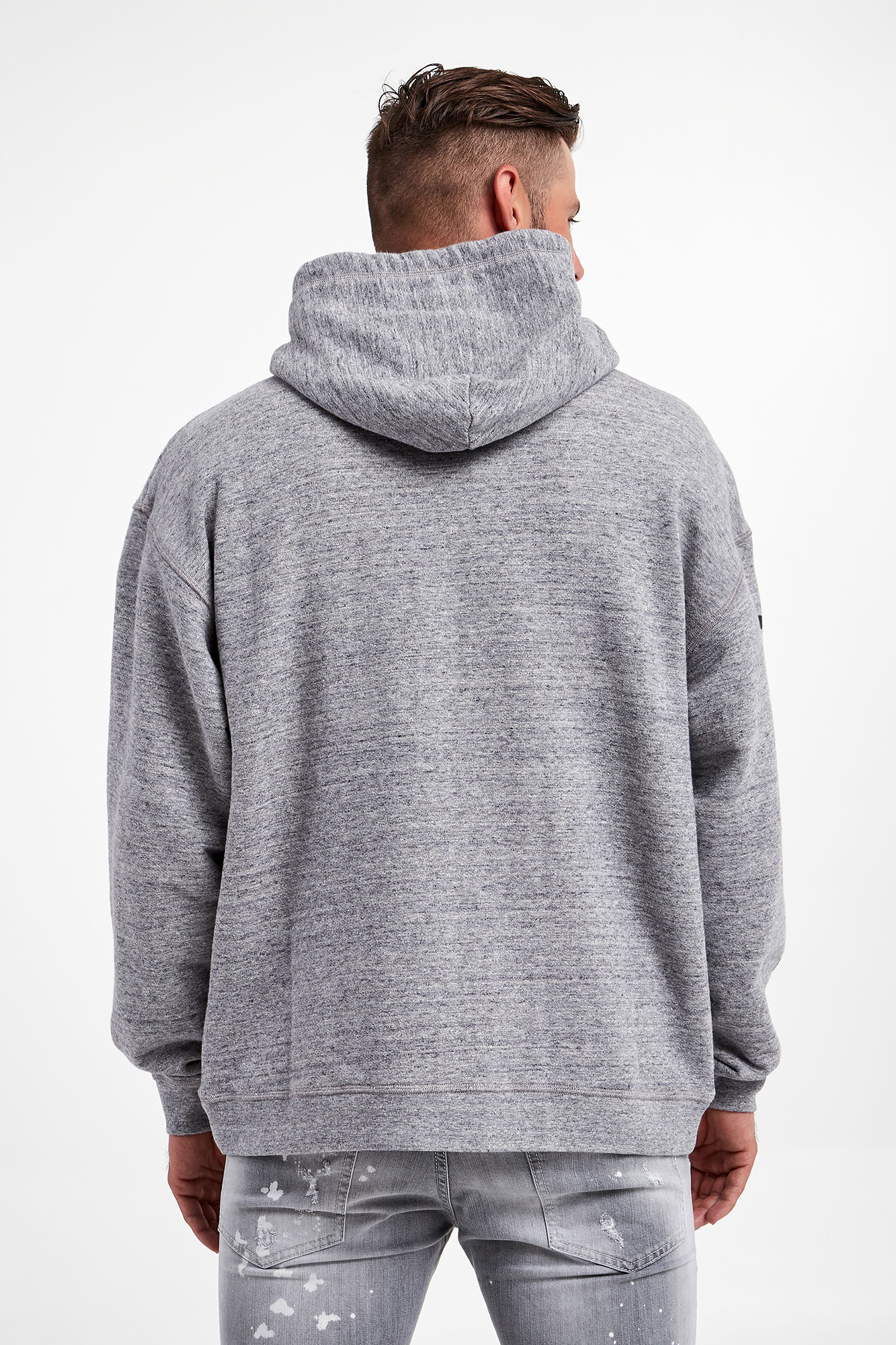 Bluza DSQUARED2 Szary Oversize S71HG0113/860M | Sklep Velpa.pl