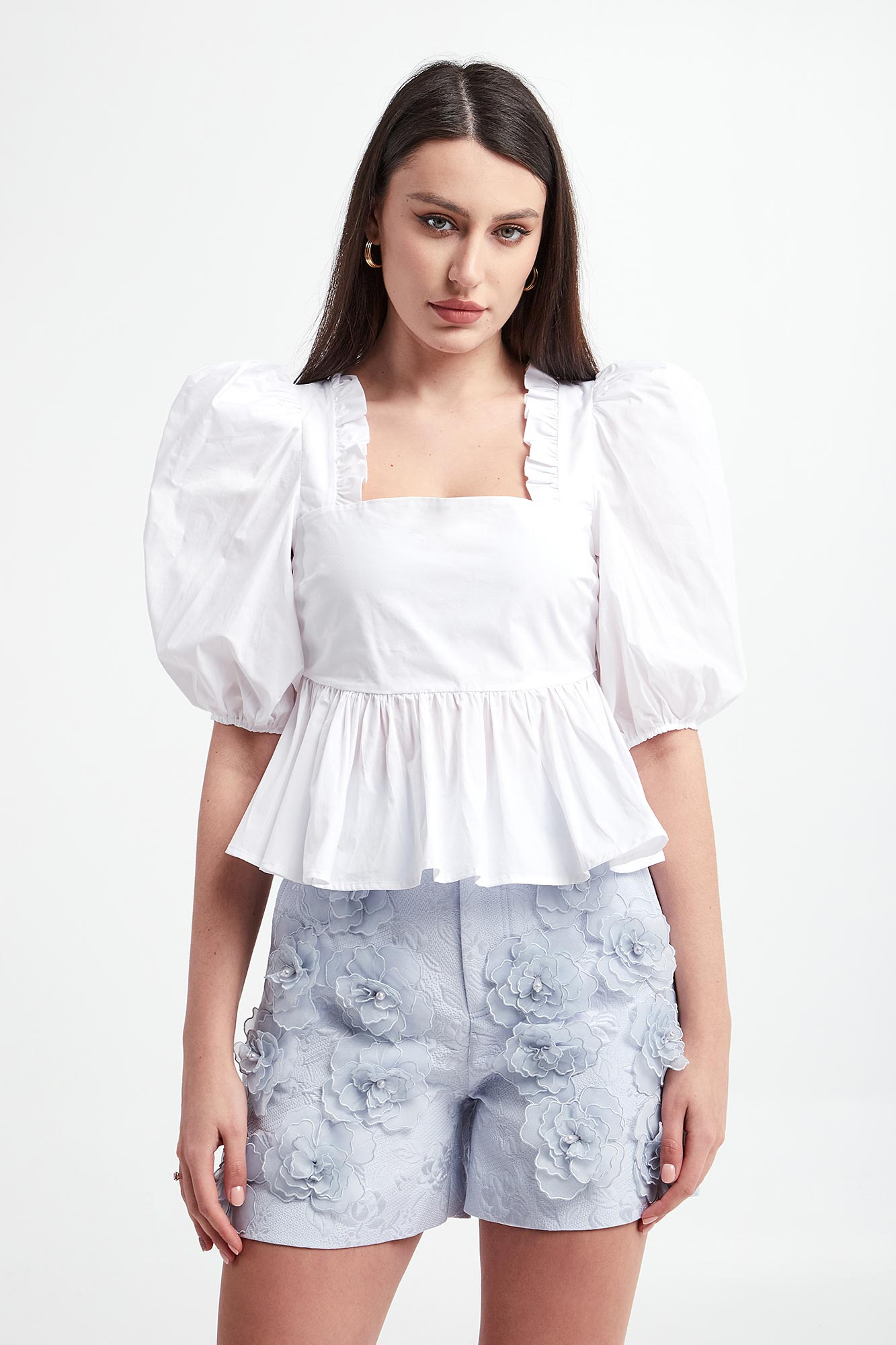 Bluzka damska baskinka CUSTOMMADE Regular 999369278/001 | Sklep Velpa.pl