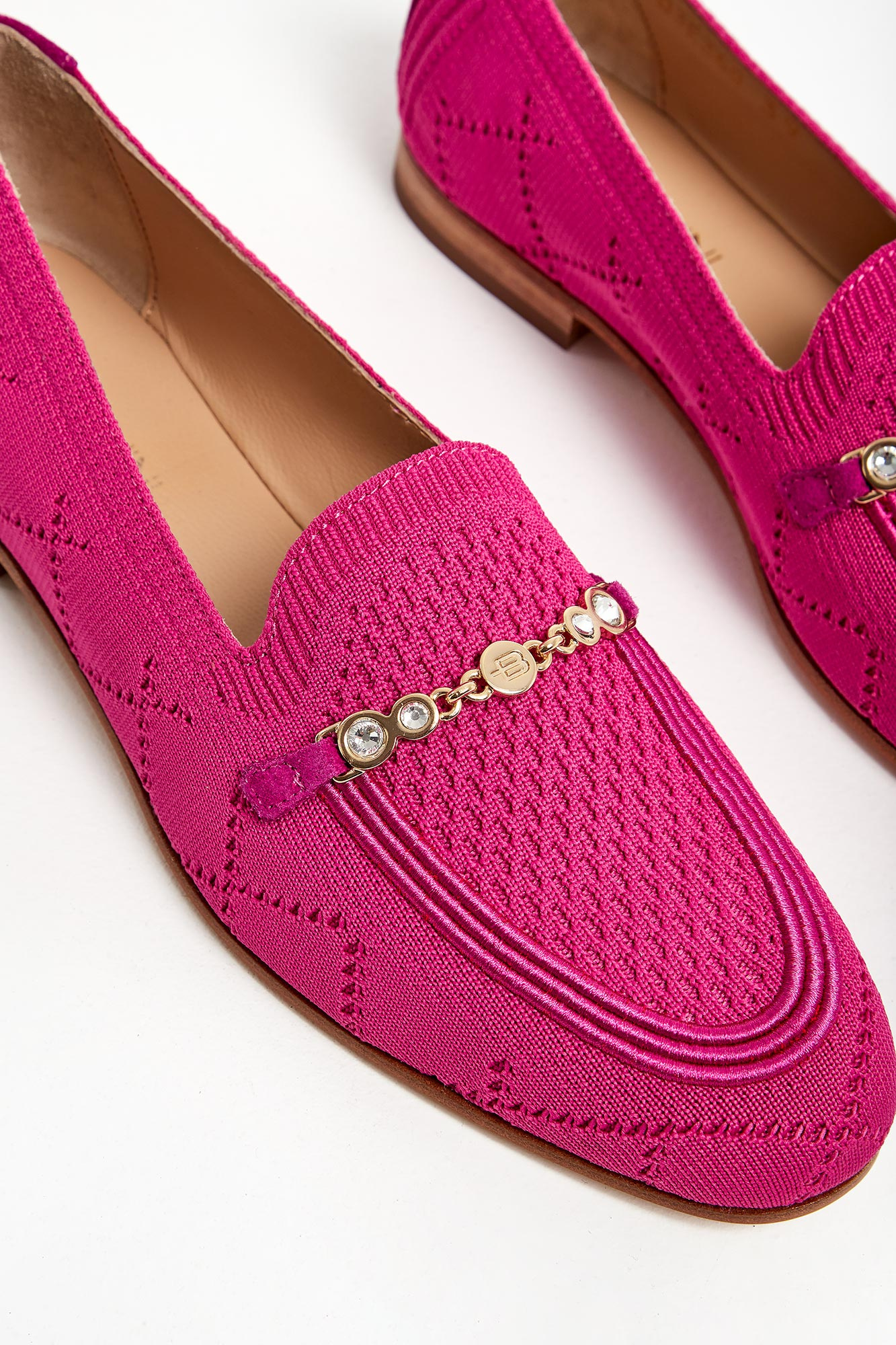 Mokasyny damskie BALDININI Fuksjowy D3R360P1SKCS/ODOD | Sklep Velpa.pl