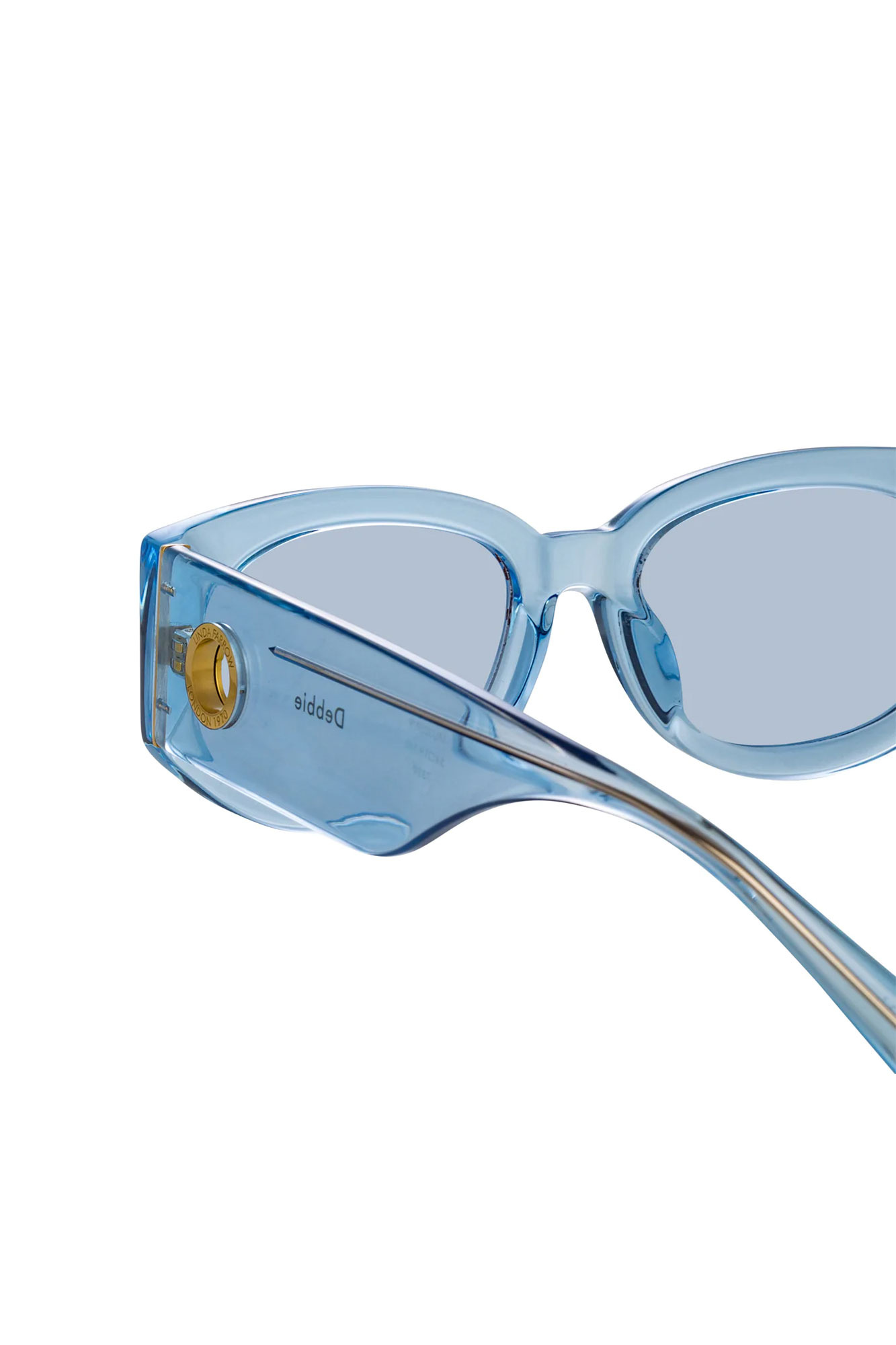 Okulary przeciwsłoneczne Debbie LINDA FARROW Niebieski LFL1059C9SUN ...