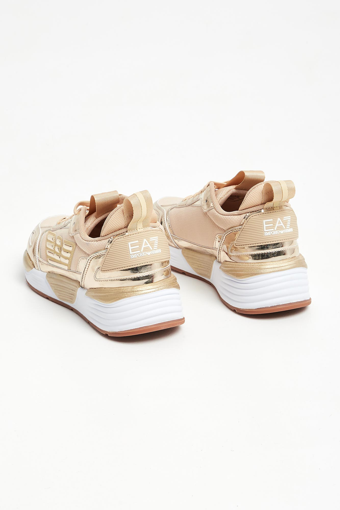 Sneakersy damskie EA7 EMPORIO ARMANI Beżowy X8X070/XK298/00194 | Sklep Velpa.pl