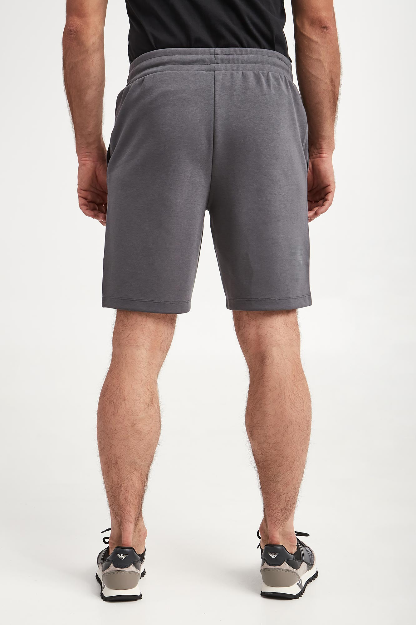 Spodenki dresowe męskie EA7 EMPORIO ARMANI Szary Regular 3RPS75/PJARZ/1977 | Sklep Velpa.pl