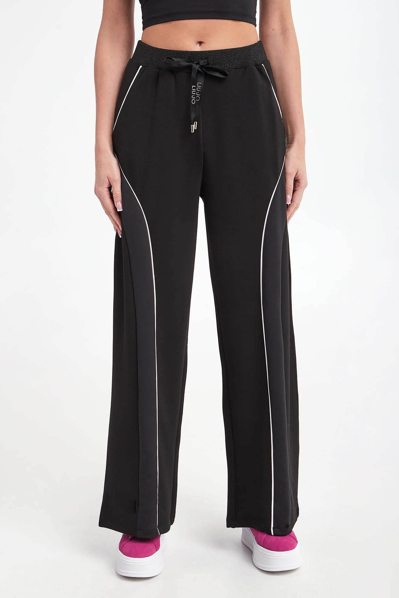 Spodnie damskie LIU JO Czarny Straight TA4026/J4616/22222 | Sklep Velpa.pl