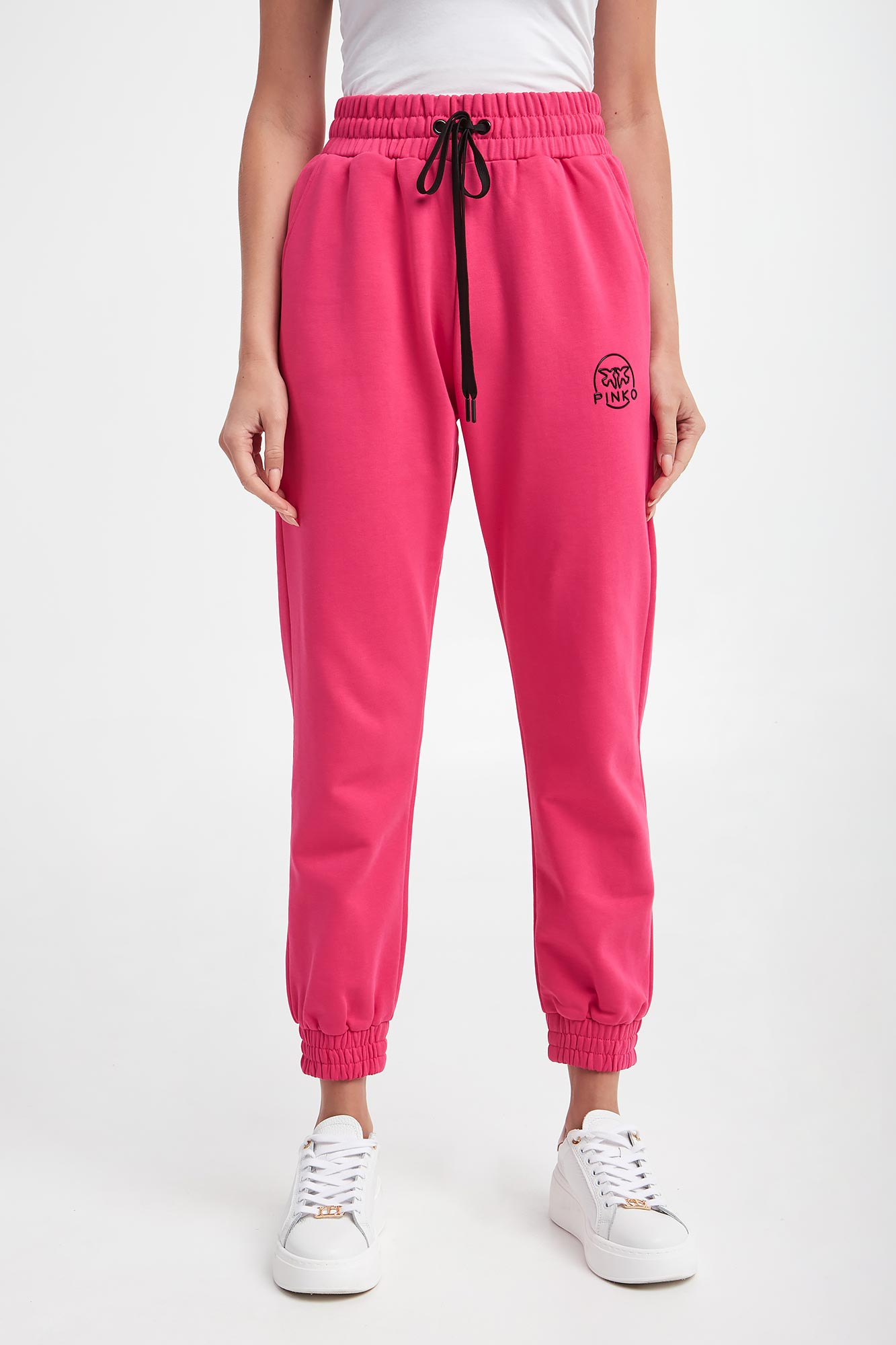 Spodnie dresowe damskie Carico PINKO Fuksjowy Jogger 100371/A162/N17 ...