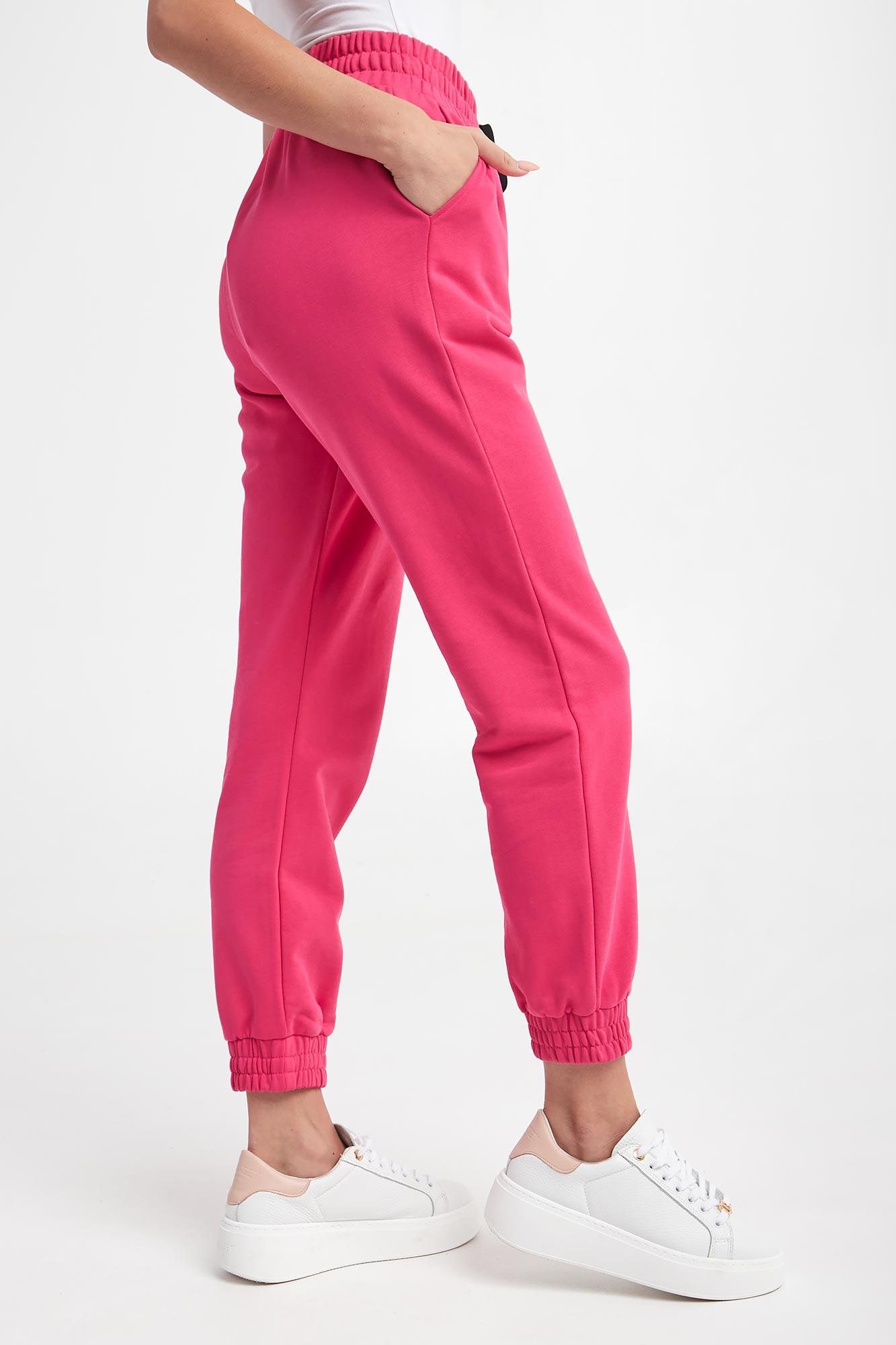Spodnie dresowe damskie Carico PINKO Fuksjowy Jogger 100371/A162/N17 ...