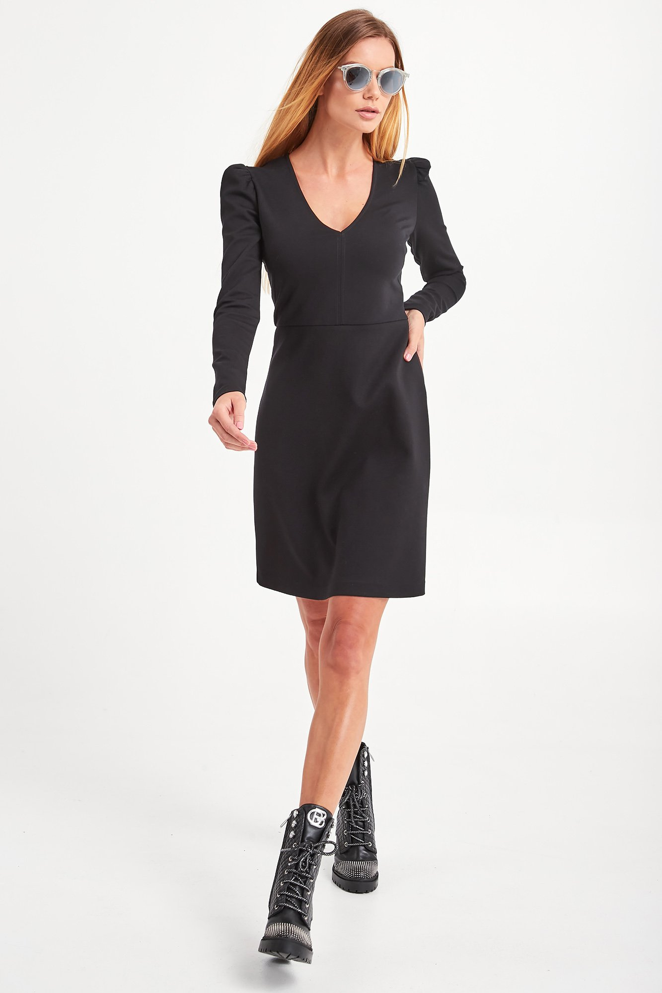 Sukienka Memo SPORTMAX CODE Czarny Regular 76260205/004 | Sklep Velpa.pl