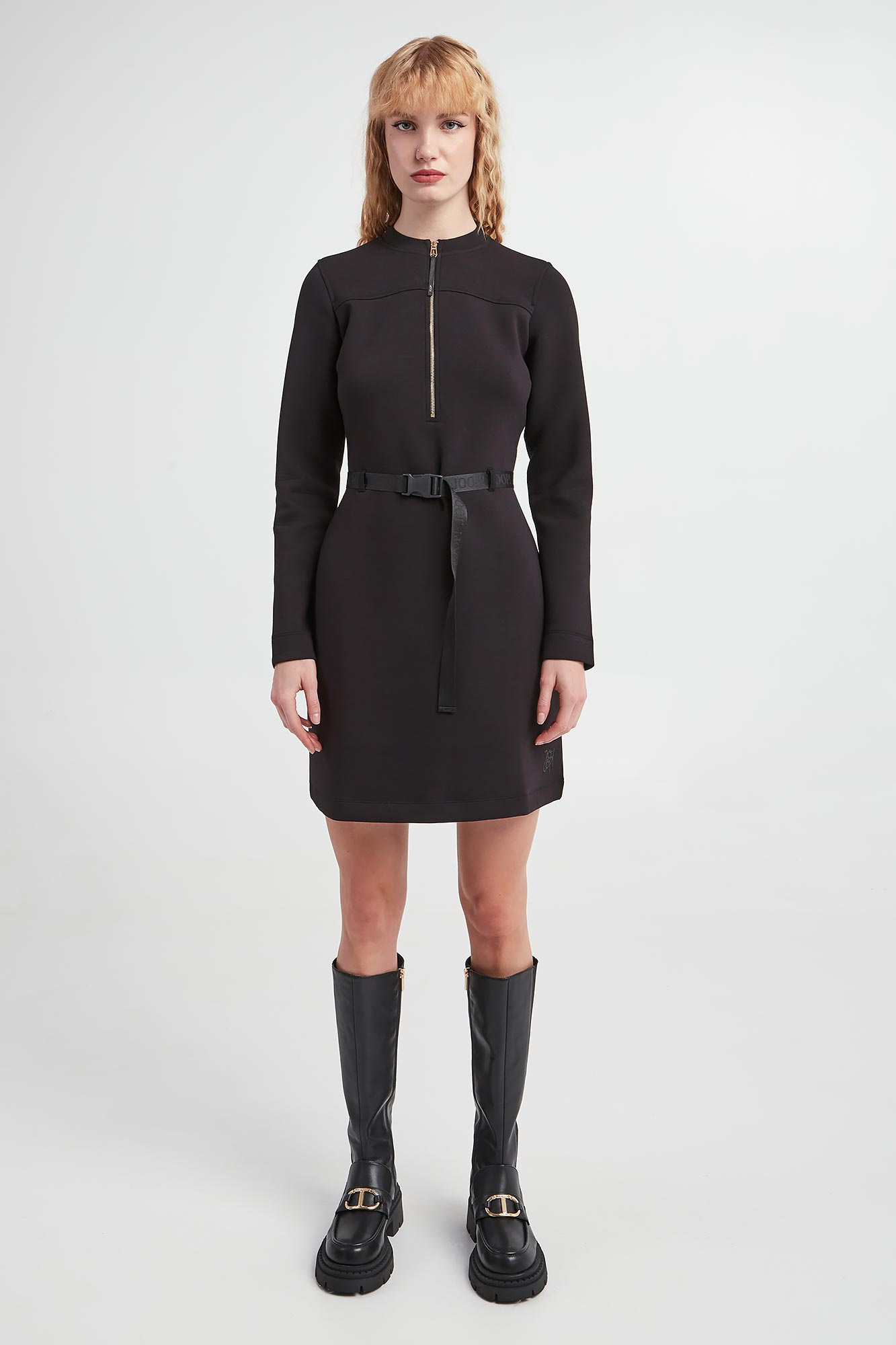 Sukienka mini JOOP! Czarny Regular 10016485/30038732/001 | Sklep Velpa.pl