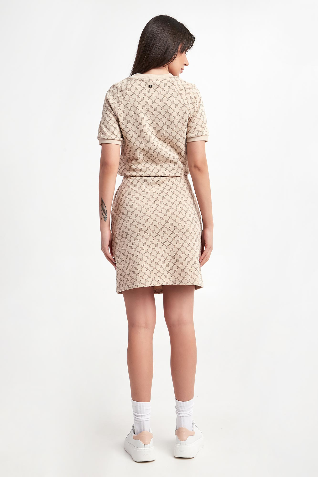 Sukienka mini JOOP! Beżowy Regular 10007096/30041988/927 | Sklep Velpa.pl