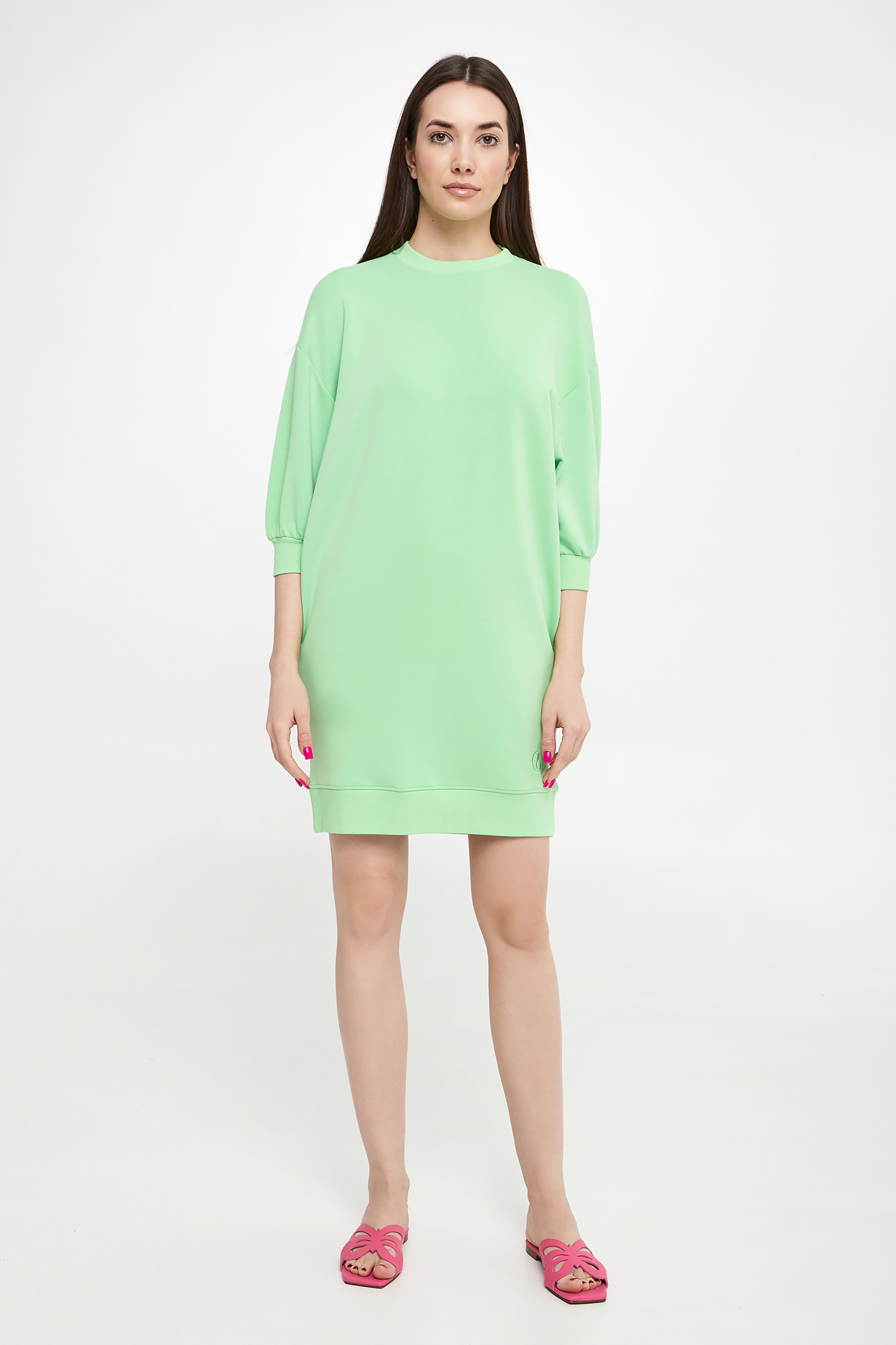 Sukienka mini JOOP! Zielony Relaxed 10017326/30041581/329 | Sklep Velpa.pl