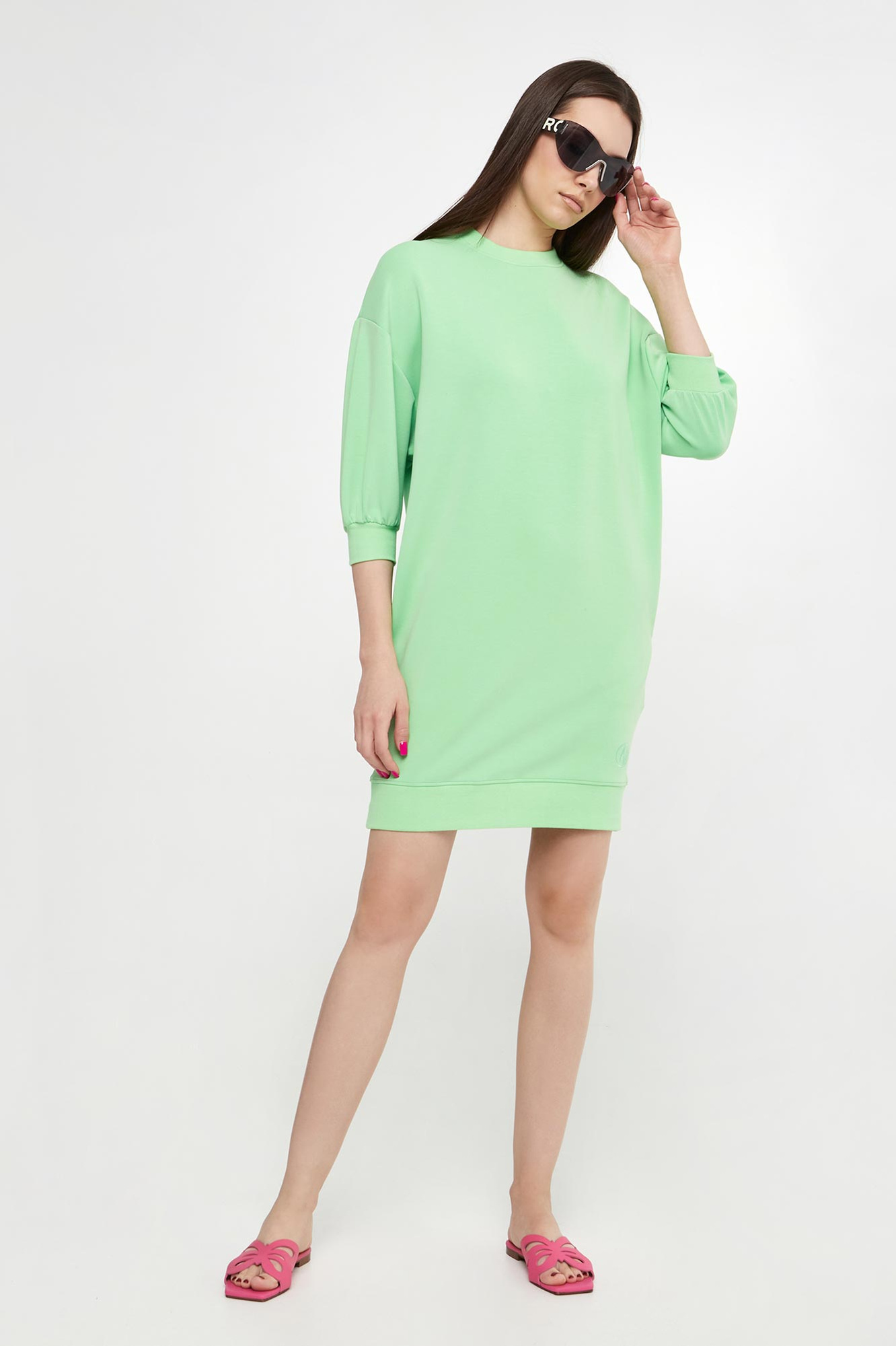 Sukienka mini JOOP! Zielony Relaxed 10017326/30041581/329 | Sklep Velpa.pl