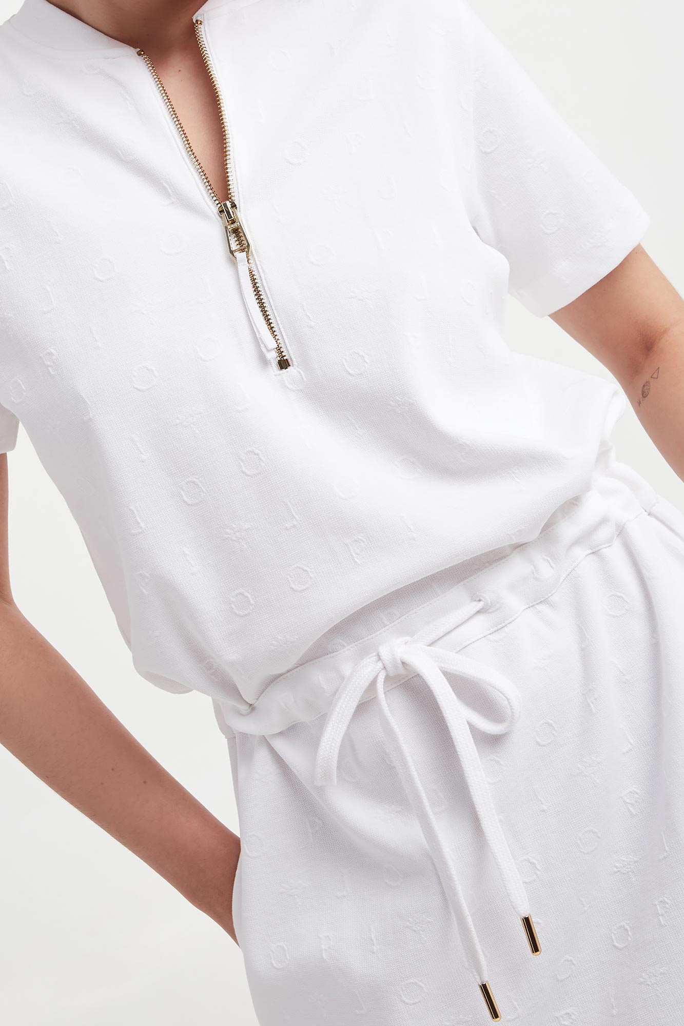 Sukienka mini JOOP! Biały Regular 10017486/30041504/100 | Sklep Velpa.pl