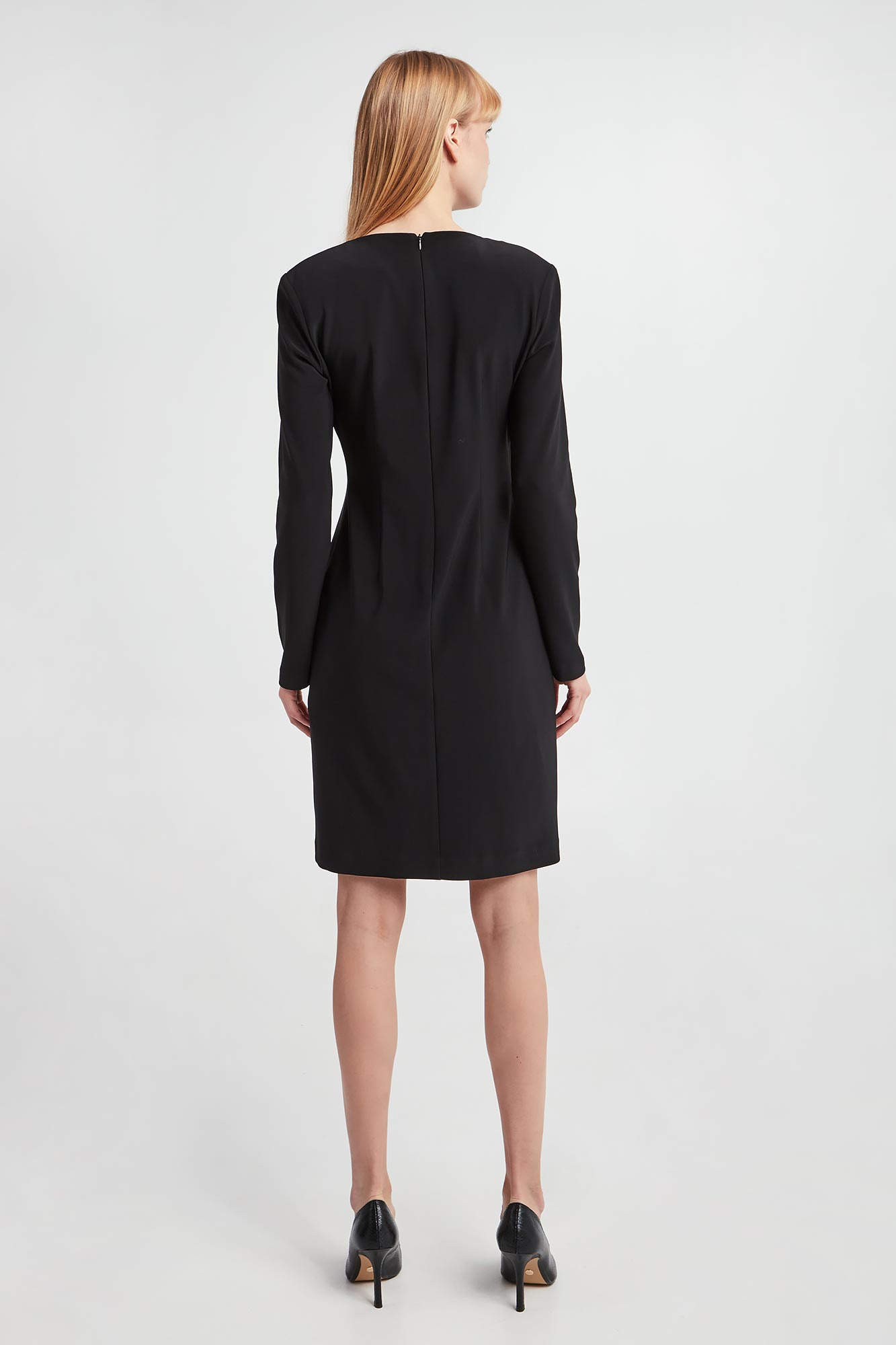 Sukienka mini JOSEPH RIBKOFF Czarny Regular 234153/11 | Sklep Velpa.pl