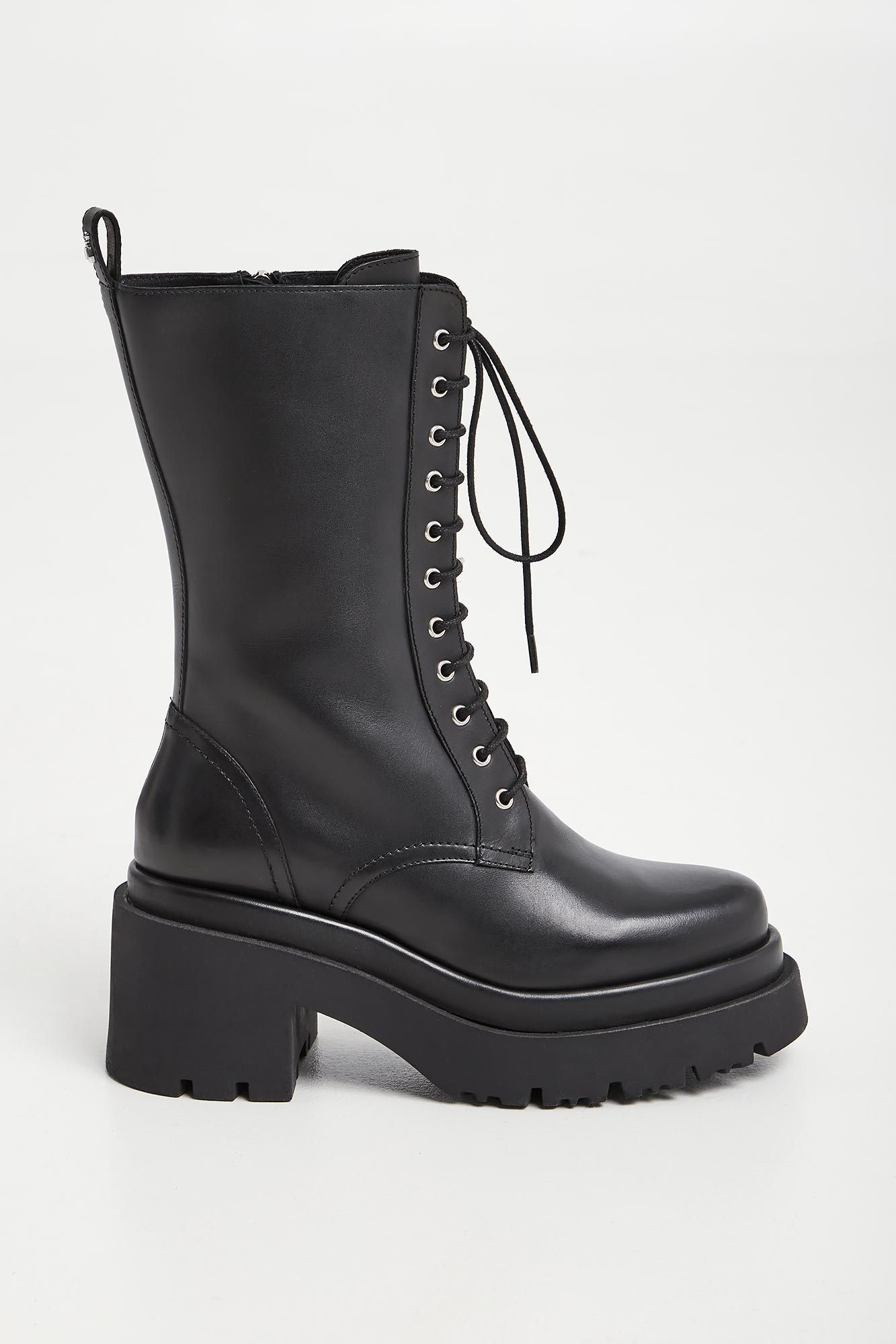 Trapery damskie skórzane PATRIZIA PEPE Czarny 2Y0006/L078/K103 | Sklep Velpa.pl