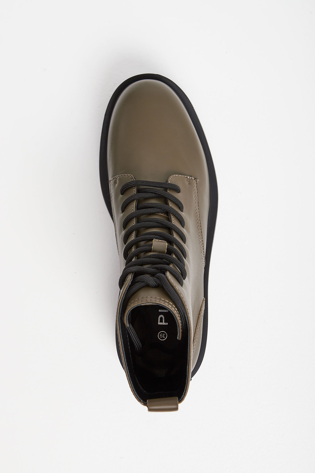 Trapery damskie skórzane PINKO Khaki 1H214F/A08K/L66 | Sklep Velpa.pl