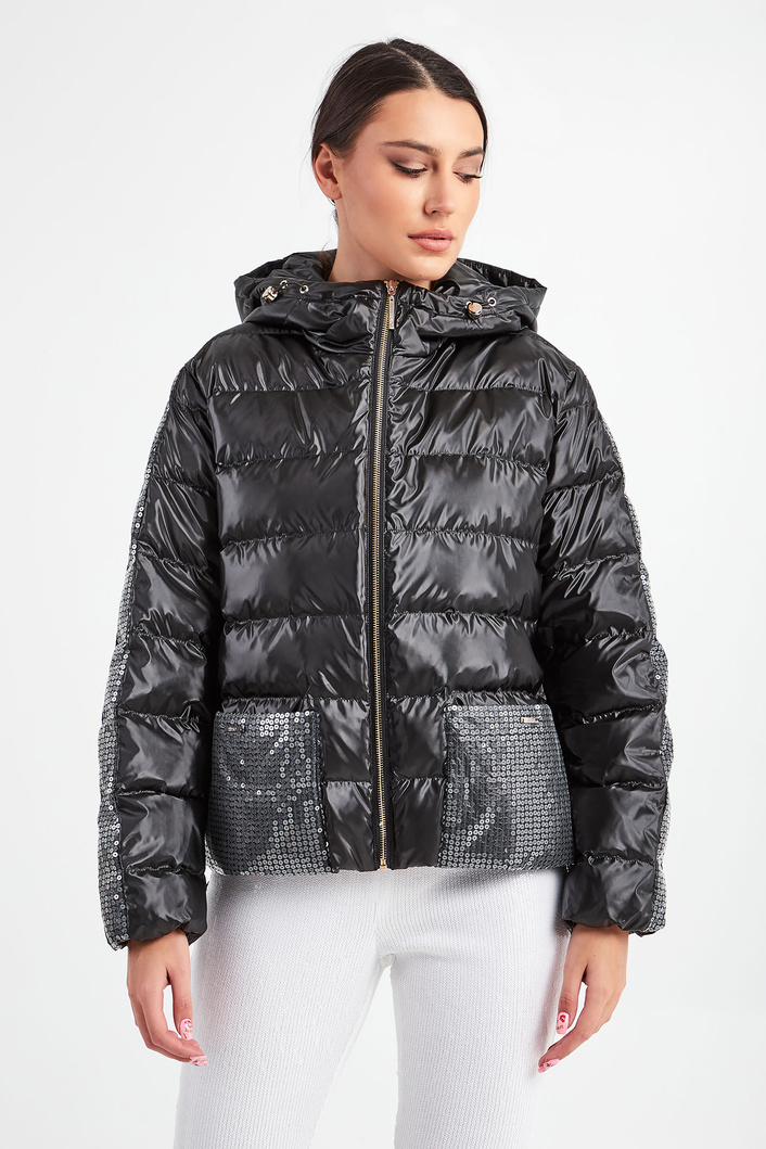 KURTKA LIU JO Czarny Relaxed TF1025/T4953/22222 | Sklep Velpa.pl