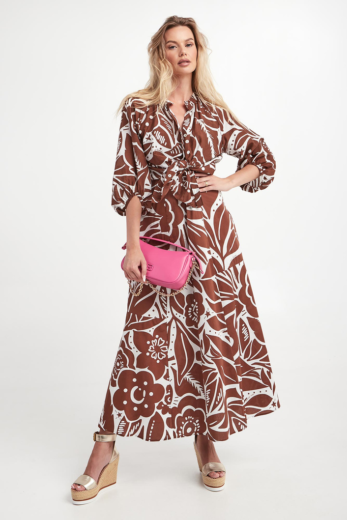 Koszula damska Baltico MARELLA SPORT Brązowy Regular 2331110934/006 ...