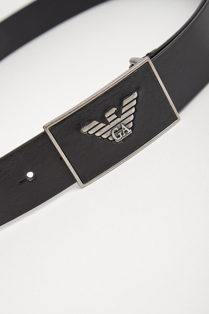 Pasek męski EMPORIO ARMANI Czarny Y4S196/YDC0G/80001 | Sklep Velpa.pl