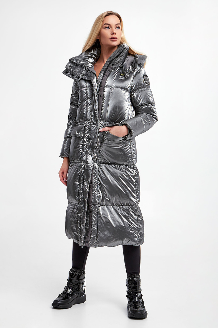 Płaszcz damski puchowy BLAUER Regular BLDK03211/952 | Sklep Velpa.pl