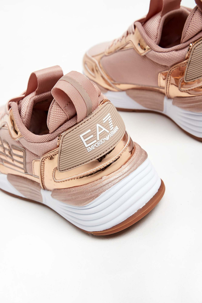 Sneakersy damskie EA7 EMPORIO ARMANI Różowy X8X070/XK298/N434 | Sklep Velpa.pl