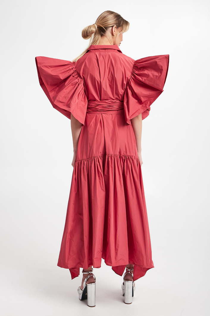 Sukienka MMC STUDIO Różowy Oversize ILO RASPBERRY | Sklep Velpa.pl